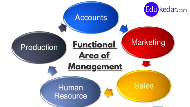Levels of Management: 3 Functional Area & Types of Managers