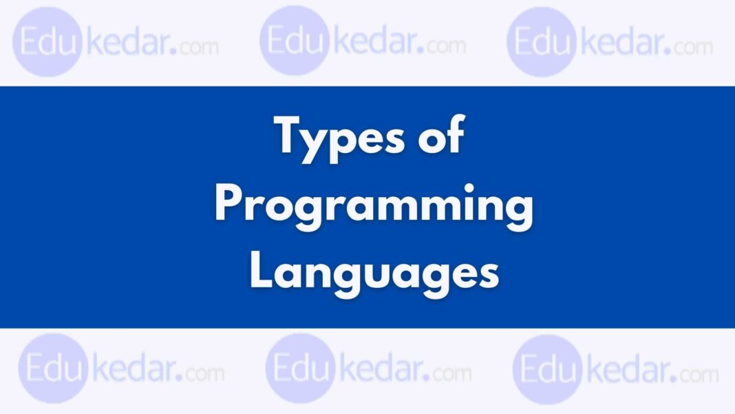 Types of Programming Language: Low, Medium, High Level with Examples