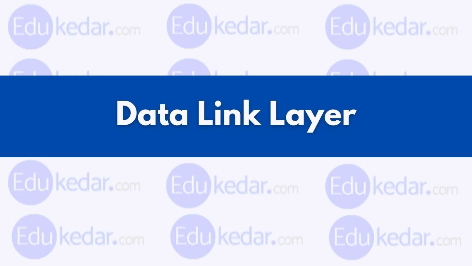 Data Link Layer In Osi Model Function Design Issue Error Flow Control