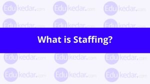 What is Staffing in Management? Meaning, Definition, Process