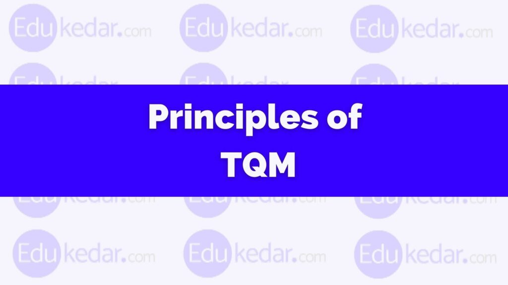 Principles of TQM: 8 Total Quality Management Principle, Customer Focus