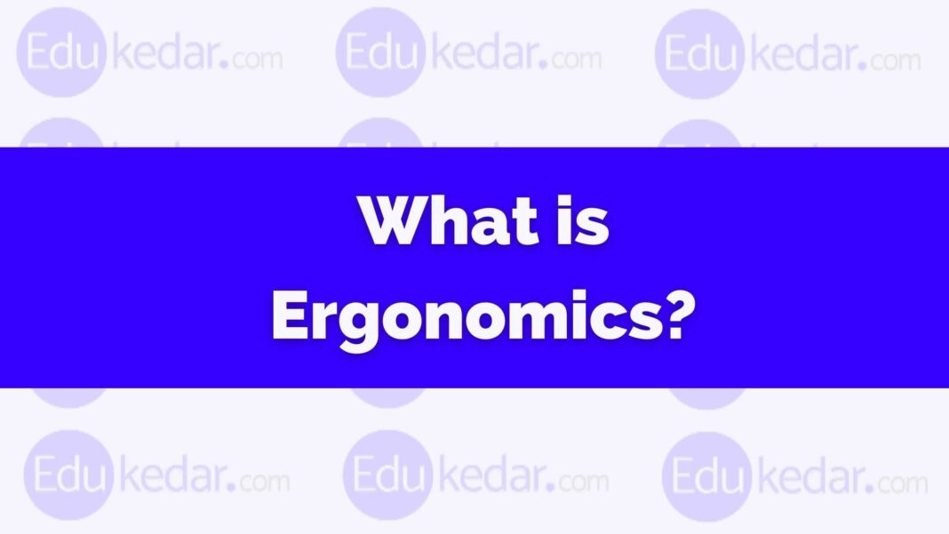 What is Ergonomics? Meaning, Definition, Feature, Importance, Types