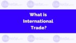 What is International Trade? Define, Types, Advantages & Theories
