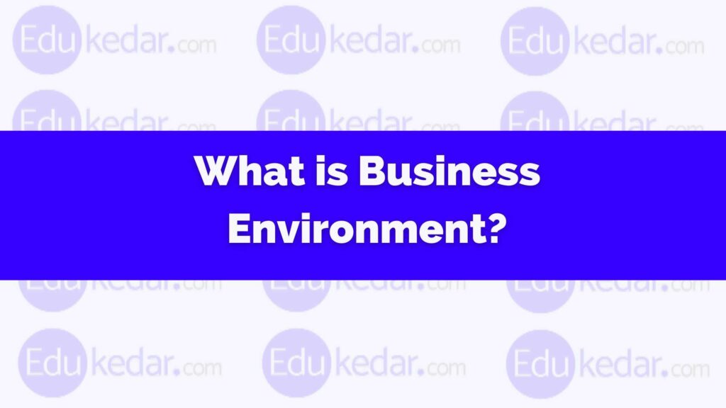 What is Business Environment? Meaning, Definition, Objectives