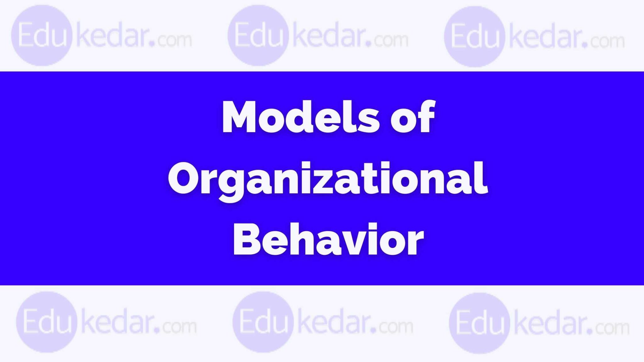 Models of Organizational Behavior: Autocratic, Custodial
