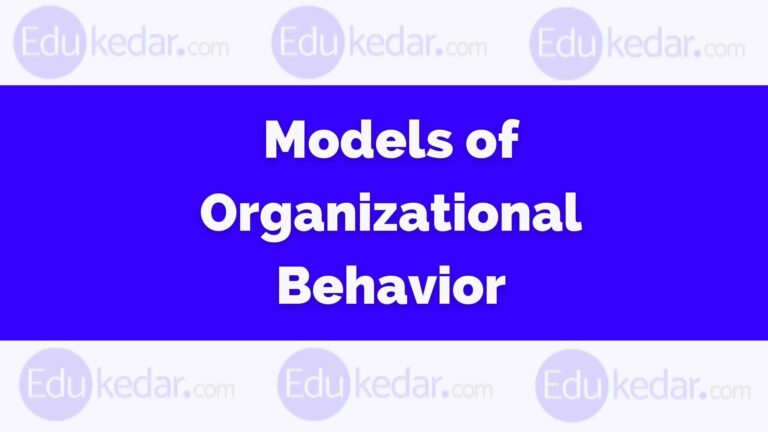 Models of Organizational Behavior: Autocratic, Custodial