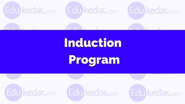 What is Induction Program? Meaning, Definition, Example