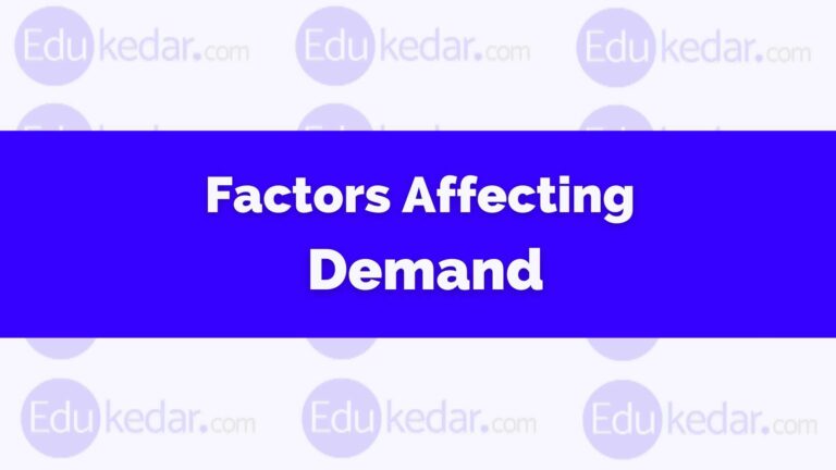 Factors Affecting Demand: Price, Income, Taste, Advertising